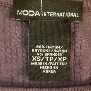 Moda International | Dresses | Moda International Purple Sequin Mini ...